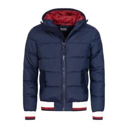 INDICODE Jeans Winter Jacket 'Bacon' male Blue size M