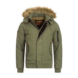 INDICODE Jeans Winter Jacket 'Pennington' male Green size XXL