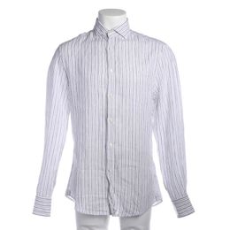 Brunello Cucinelli Freizeithemd / Shirt / Polohemd langarm Herren Gr&ouml;&szlig;e L Second Hand bunt