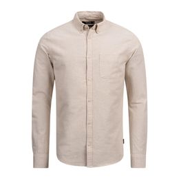 INDICODE Jeans Business Shirt 'Kepner' male Beige size S