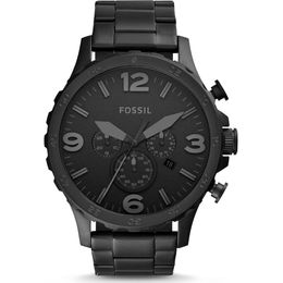 Fossil Analog Watch 'Nate' male Black size One Size