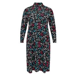 Yoek Shirt Dress female Black size 46/48