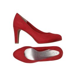 Marco Tozzi Pumps Damen Gr&ouml;&szlig;e 40 Second Hand rot