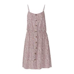 QS Kleid Damen Gr&ouml;&szlig;e 32 mauve / wei&szlig; Winterkleid