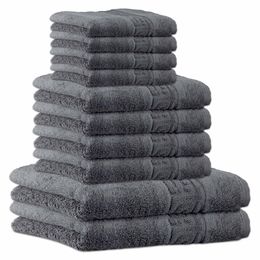 Caw&ouml; Caw&ouml; Towel male Grey size Set