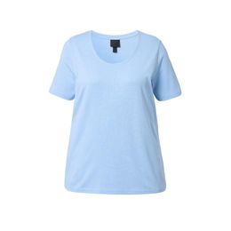 Ulla Popken Shirt female Blue size 42-44