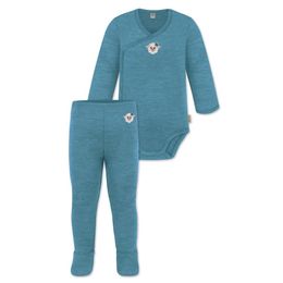 Normani Underwear Set 'Kaitaia' und Hose 'Silverdale' kids Blue size 86