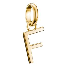 Thomas Sabo Pendant 'Buchstabe F' female Gold size One Size