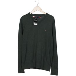 Tommy Hilfiger Pullover Herren Gr&ouml;&szlig;e L Second Hand gr&uuml;n