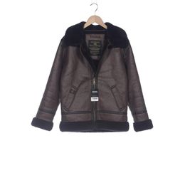 Alpha Industries Jacke Herren Gr&ouml;&szlig;e S Second Hand braun