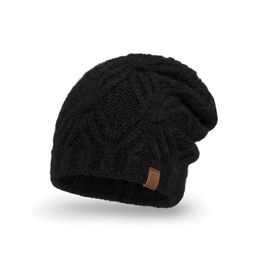 Vivisence Beanie '70112' female Black size Onesize
