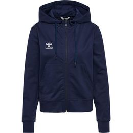 Hummel Athletic Zip-Up Hoodie female Blue size S