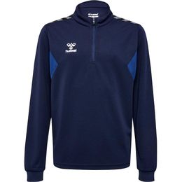 Hummel Sportsweatshirt 'AUTHENTIC' Jungen Gr&ouml;&szlig;e 176 marine / kobaltblau / wei&szlig;
