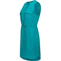 Ragwear Blusenkleid 'Roissin' Damen Gr&ouml;&szlig;e 40 neonblau Winterkleid