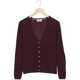 HERZENSANGELEGENHEIT Strickjacke Damen Gr&ouml;&szlig;e S Second Hand bordeaux