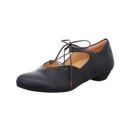 Think! Ballet Flats with Strap 'GRACE' female Blue size 39