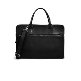 still nordic Document Bag 'Clean Brief 3 Room' male Black size One Size