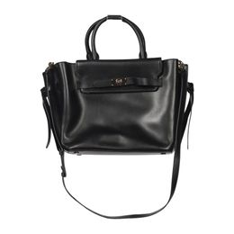 MICHAEL Michael Kors Handtasche gross Leder Damen Gr&ouml;&szlig;e One Size Second Hand schwarz