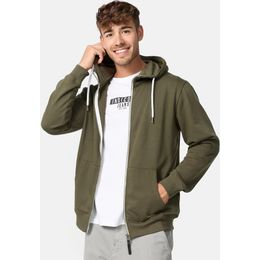 INDICODE Jeans Zip-Up Hoodie 'Christos' male Green size M