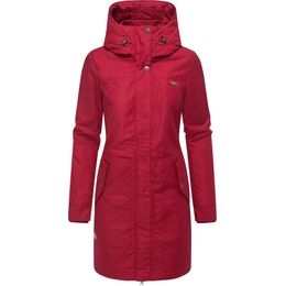 Ragwear Winter Coat 'Jannisa' female Red size XXXL