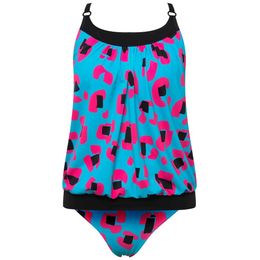 Ulla Popken Tankini female Blue size 54-56