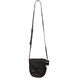 Voi Handtasche klein Leder Damen Gr&ouml;&szlig;e One Size Second Hand schwarz