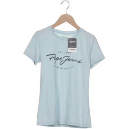Pepe Jeans T-Shirt Damen Gr&ouml;&szlig;e S Second Hand hellblau