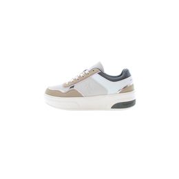 U.S. Polo Assn. Sneaker Damen Gr&ouml;&szlig;e 41 beige / camel / dunkelgr&uuml;n / wei&szlig;