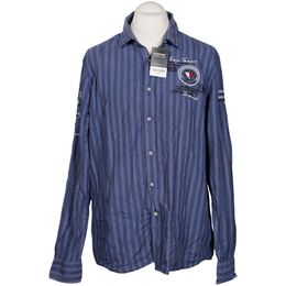 CAMP DAVID Hemd Herren Gr&ouml;&szlig;e XL Second Hand blau