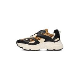 PS Poelman Sneaker 'Tokio' Damen Gr&ouml;&szlig;e 38 beige / gold / schwarz