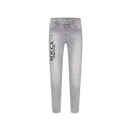 SOCCX Jeans female Grey size 34