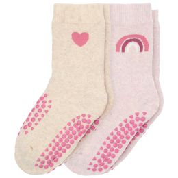 Topomini 2 Paar Baby Krabbelsocken aus Frottee