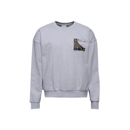 Halo Sweatshirt male Grey size XXS