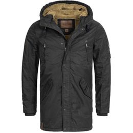 INDICODE Jeans Winter Parka 'Bardsley' male Black size L