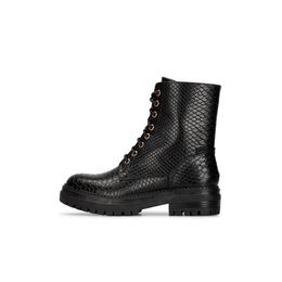 POSH by Poelman Schn&uuml;rstiefelette 'Door' Damen Gr&ouml;&szlig;e 36 schwarz Winterschuhe