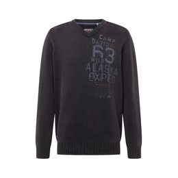 CAMP DAVID Sweater male Black size XXXL