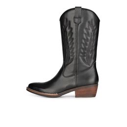PS Poelman Cowboy Boots 'Billy' female Black size 42