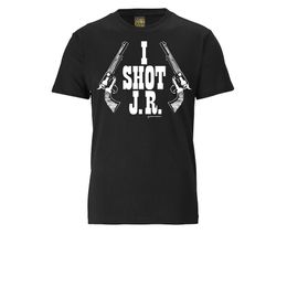 logoshirt Shirt 'Dallas &ndash; I Shot J.R.' female Black size S
