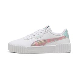 Puma Sneaker 'Carina 3.0 Space Belle' M&auml;dchen Gr&ouml;&szlig;e 38.5 t&uuml;rkis / hellpink / wei&szlig;
