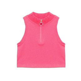 No Matter What Knitted Top female Pink size XS
