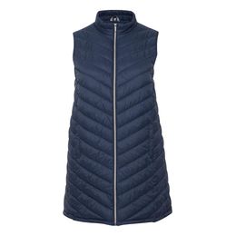 Fransa Curve Vest female Blue size 46