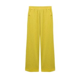 No Matter What Pants female Yellow size XL