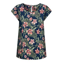Only Bluse 'Nova' Damen Gr&ouml;&szlig;e L navy / gr&uuml;n / pink / wei&szlig;