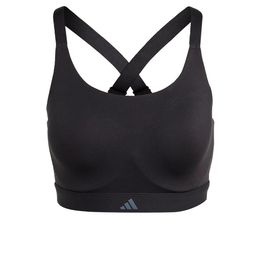 adidas Performance Sports Bra 'Tailored Impact Luxe High-Support' female Black size 70