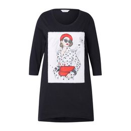 MIAMODA Shirt female Black size 58