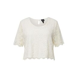 Ulla Popken Bluse Damen Gr&ouml;&szlig;e M/L offwhite