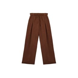 KOTON Pleat-Front Pants female Brown size 38