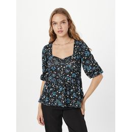 Dorothy Perkins Bluse Damen Gr&ouml;&szlig;e S nachtblau / hellblau / hellgelb / pastellgr&uuml;n