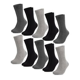 Occulto Socks 'Diabetiker Goetz' male Grey, Black size 39-42