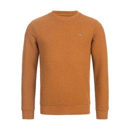 INDICODE Jeans Sweatshirt 'Dash' male Orange size XXXL